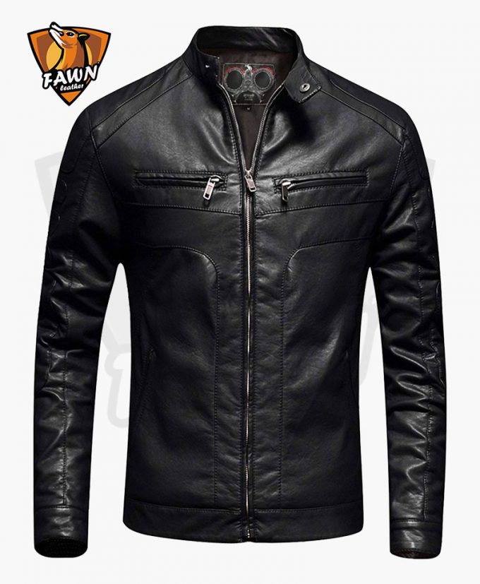 Latest Design Fashion Men’s Leather Jacket | Fawn Leathers